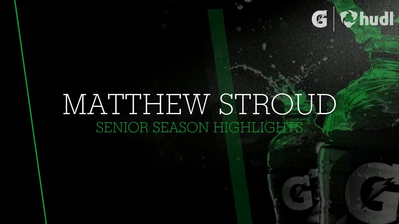 Matthew Stroud #1 Senior Year Highlights - Walter Johnson HS - YouTube