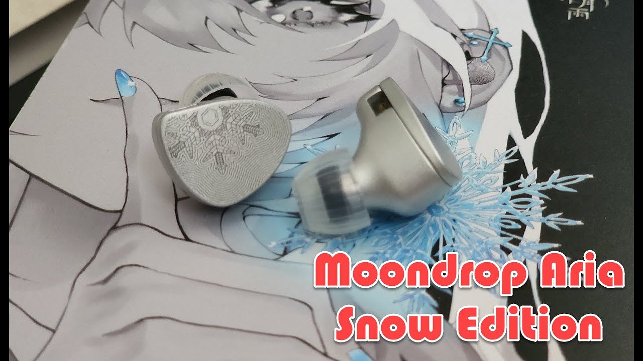 Moondrop Aria Snow Edition - Cool and Transparent like Ice - YouTube