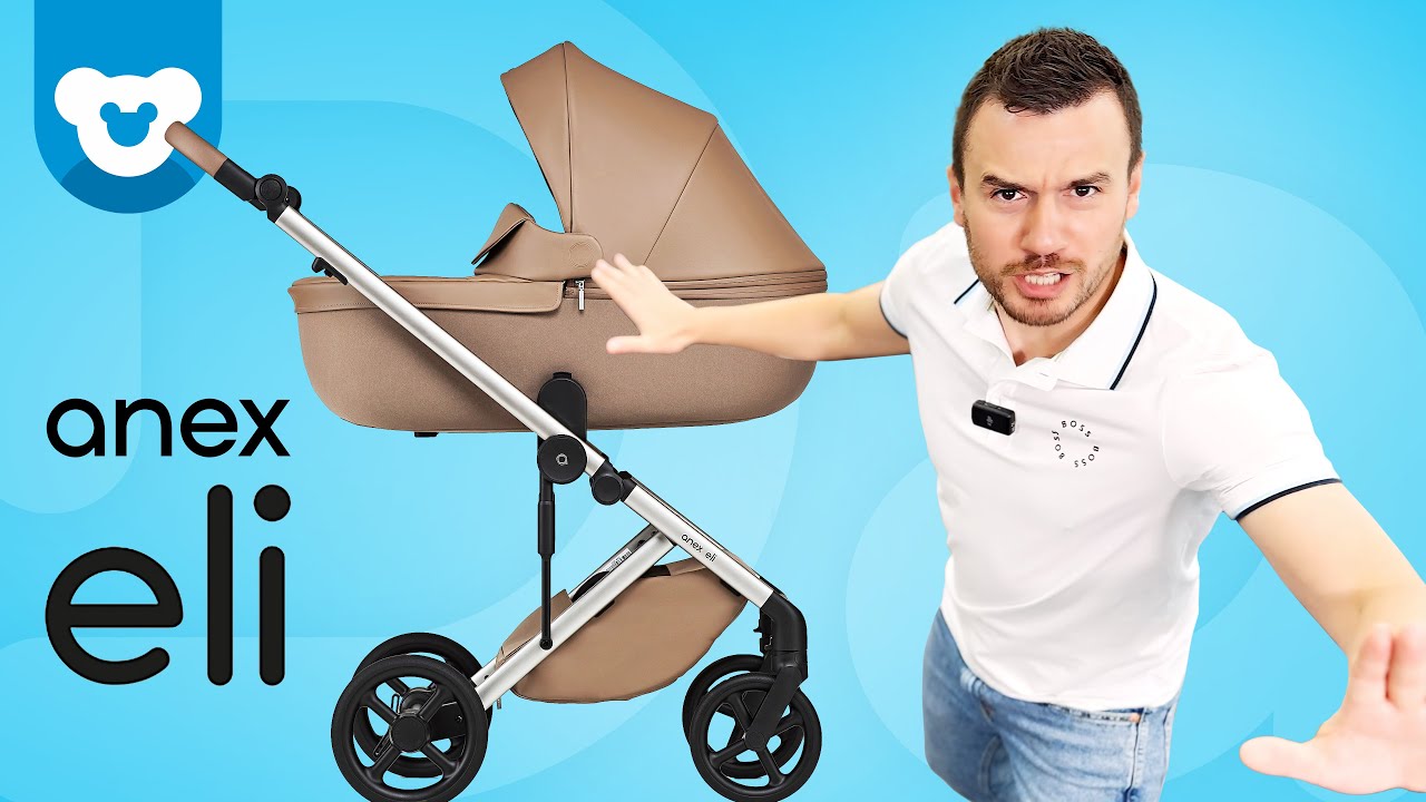 Anex Eli wózek dziecięcy. Recenzja wózka Anex Eli - Nowość 2024 - YouTube