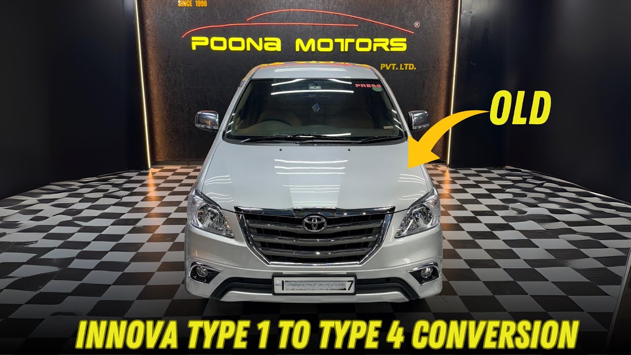 "Transforming the Innova: From Type 1 to Type 4" | Pune | Poona Motors ...