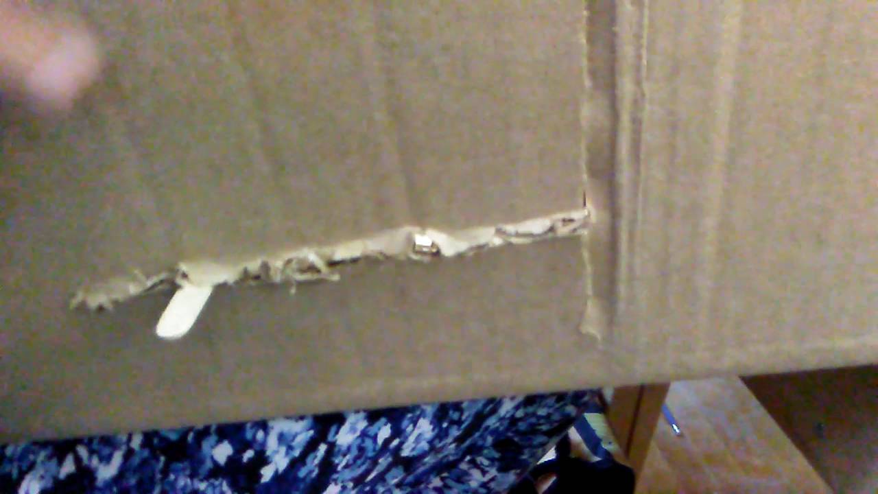 Totally how you cut a box - YouTube