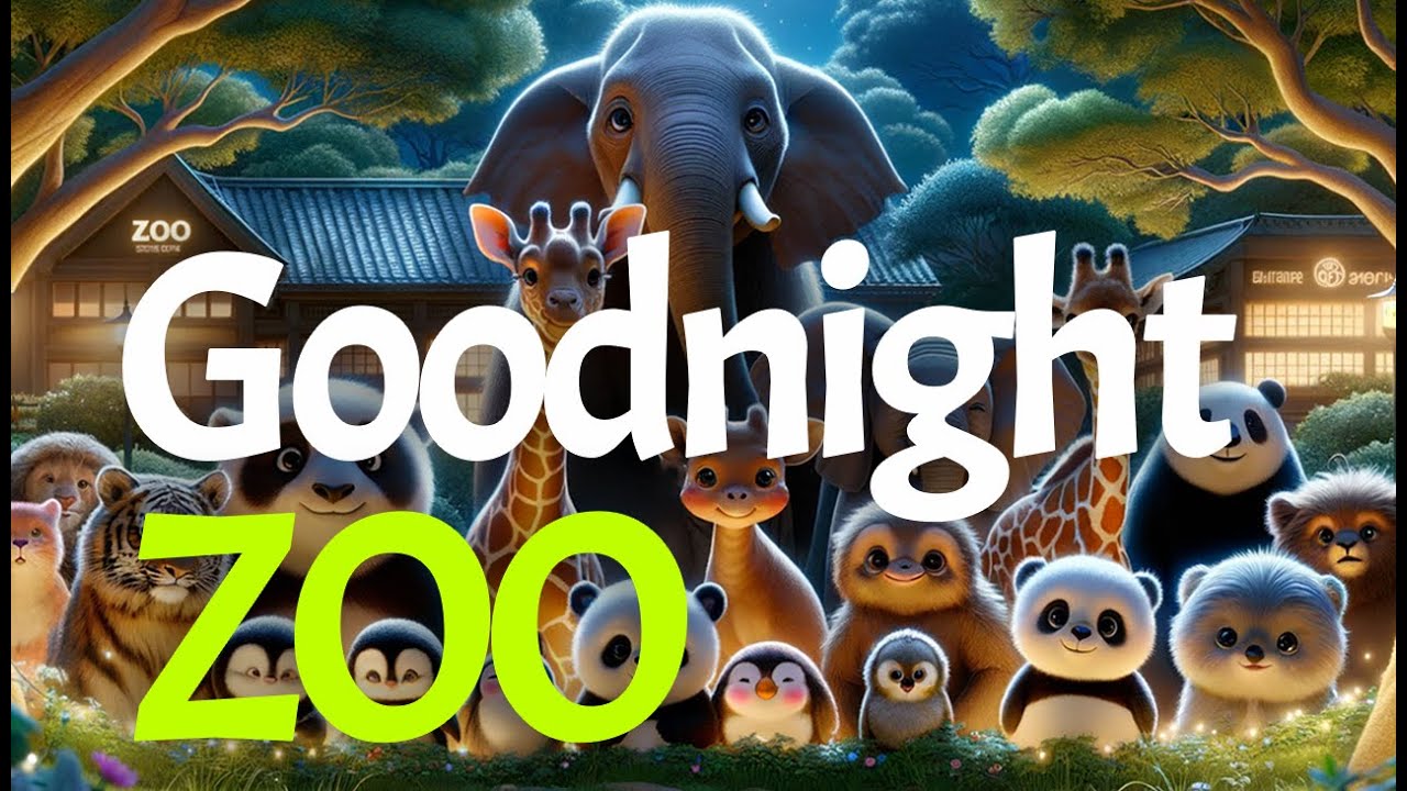 Goodnight zoo🐼🦒🦥🐘🌙PERFECT Bedtime Stories for Little Ones with Calming ...