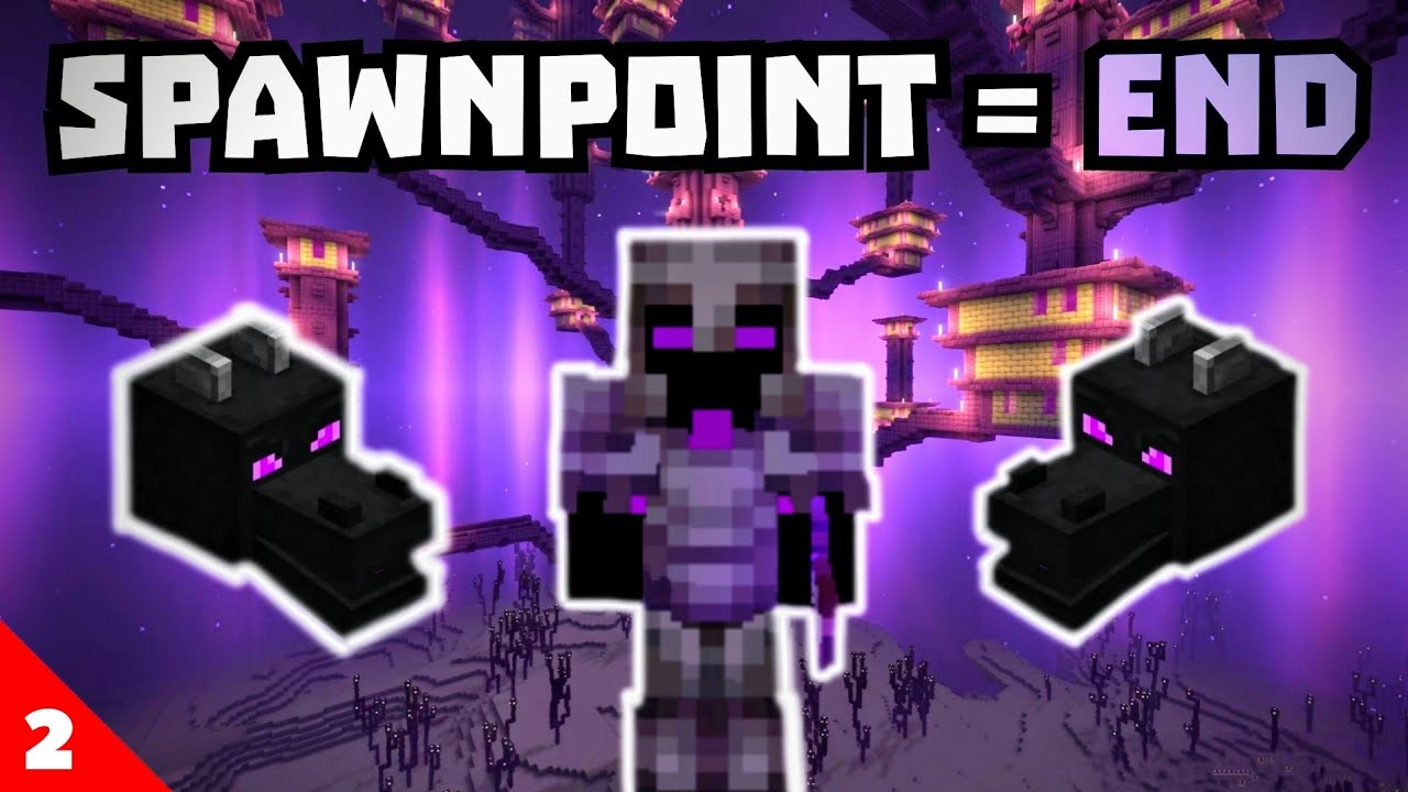 Minecraft, But I Spawn In The End REMATCH - YouTube