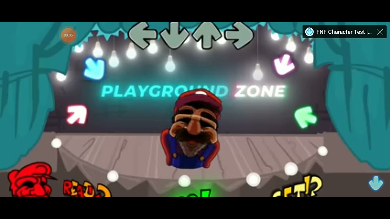 fnf ring cam mario test - YouTube