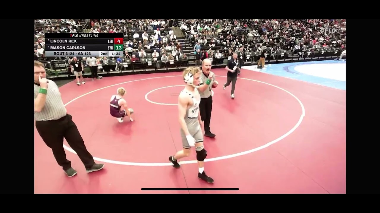 Mason Carlson v. Lincoln Rex - 2025 UHSAA 6A State Championship ...