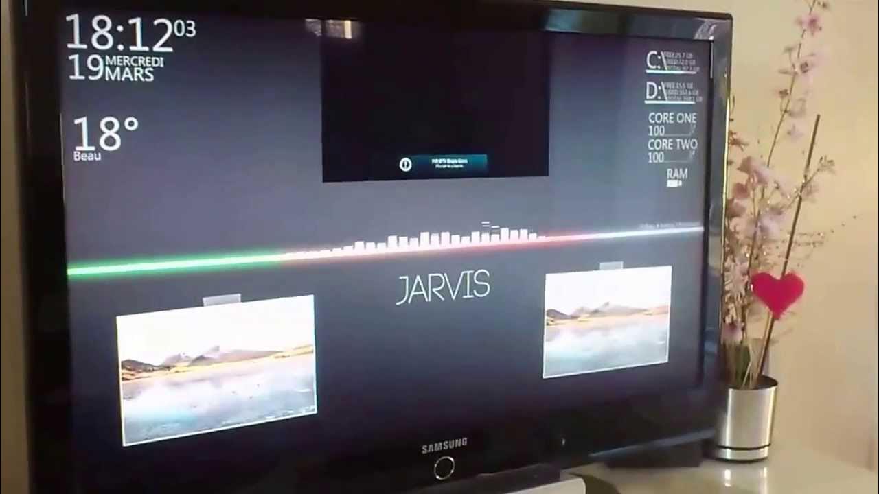Interface Jarvis (v2) - YouTube