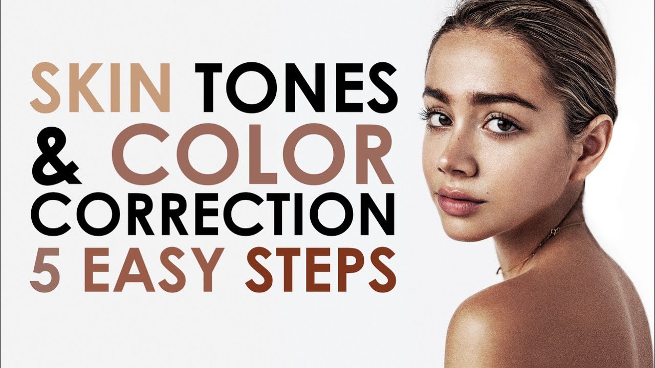 skin tones in photoshop, color grading made simple. - YouTube
