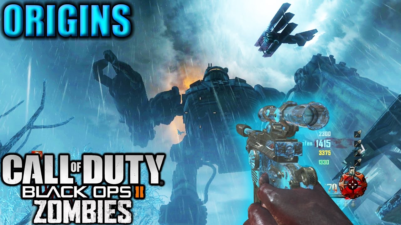 O MELHOR MAPA DE TODOS OS TEMPOS - Black Ops 2 - Zombies - ORIGINS ...