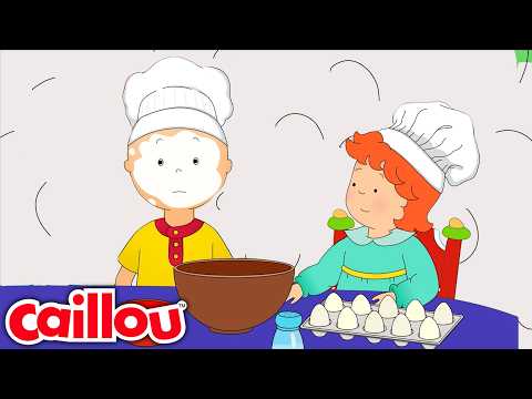 Caillou, o Chef | Caillou Português - WildBrain | Desenhos para crianças