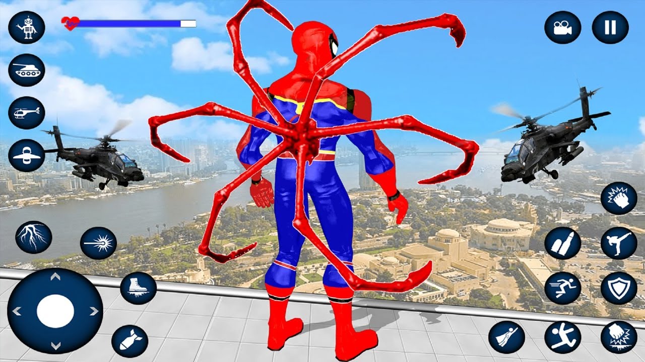 Spider Rope Hero: Spider hero |Doctor, Policeman, Firefighter Rescuers ...