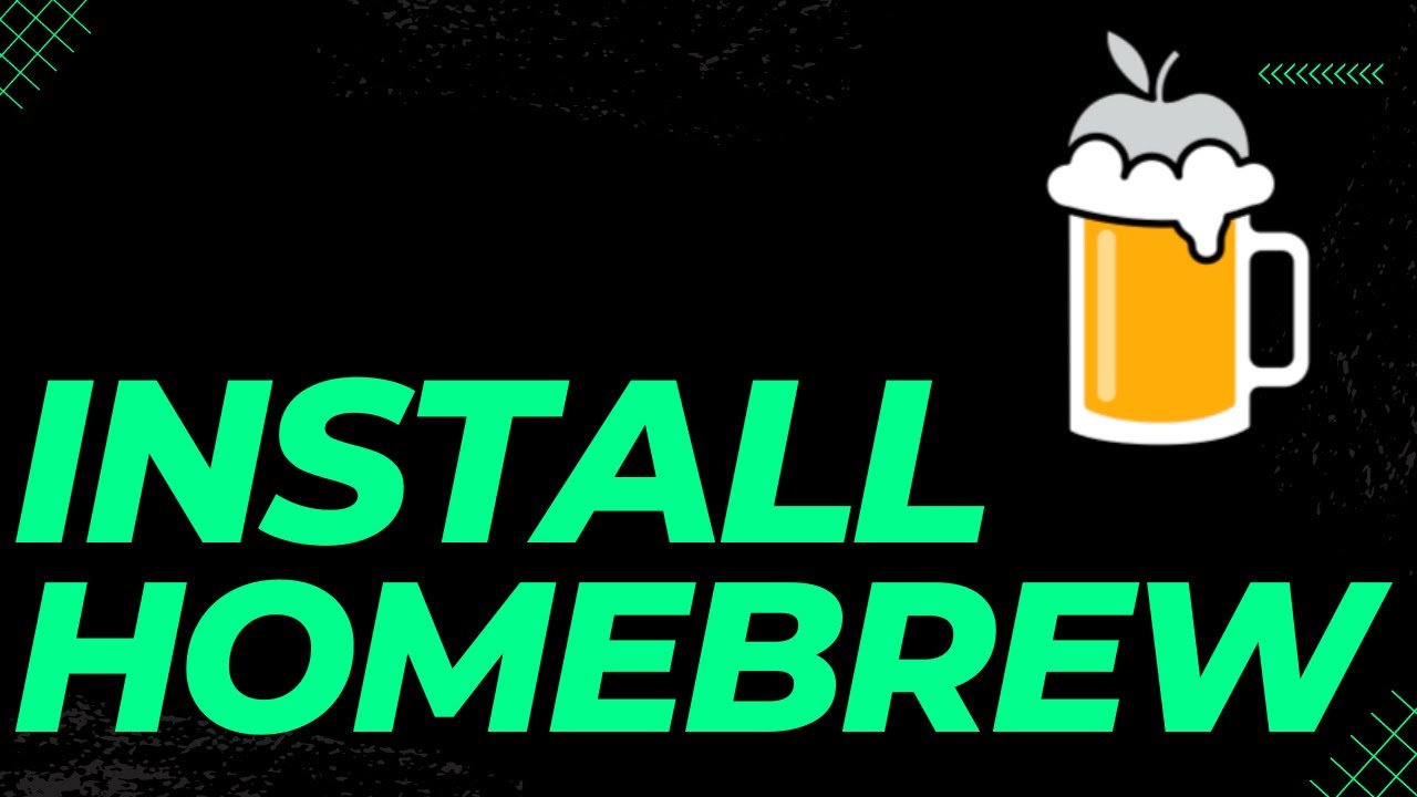 How to Install Homebrew on Apple Macs By FewSteps - YouTube