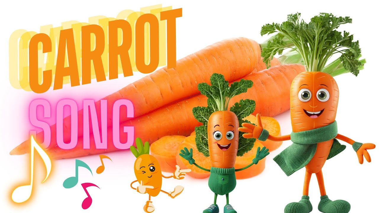 Carrot Dance Song for Kids 🥕 | Healthy Eating & Fun Learning - YouTube