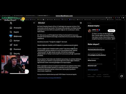 kaanflix  -  ATATÜRK ve paradox olayı hakkında konuşuyor