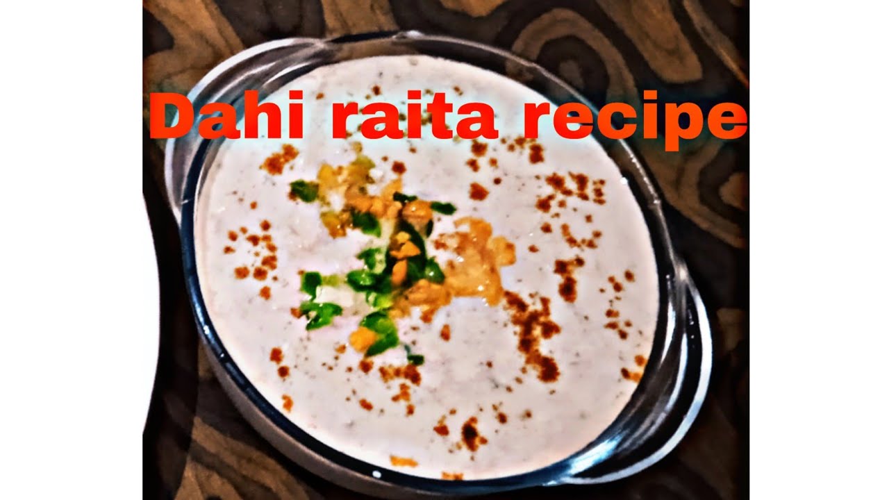 How To Make Dahi Raita At Home | Dahi raita recipe for biryani/pulav ...