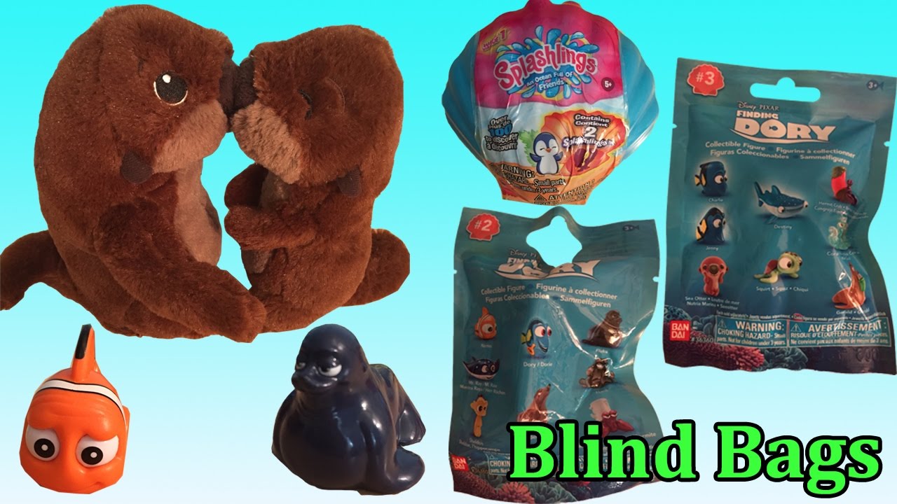 Finding Dory Blind Bags Series 2 & 3 Interactive Kissing & Hugging ...