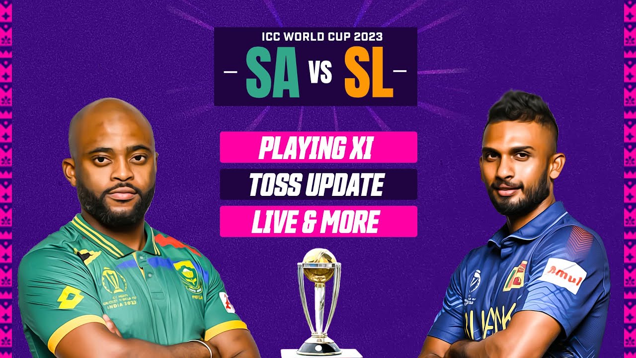 🔴South Africa vs Sri Lanka, 4th WC Match | Preview, Toss, Fantasy Tips ...