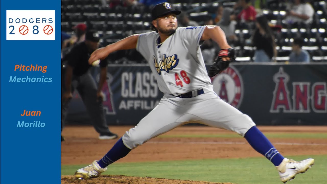 Juan Morillo Pitching Mechanics - Dodgers Prospects - YouTube