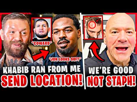 Conor McGregor GOES OFF on Khabib & Jon Jones! BSD SHUTS DOWN Staph Infection RUMOR! Dana White