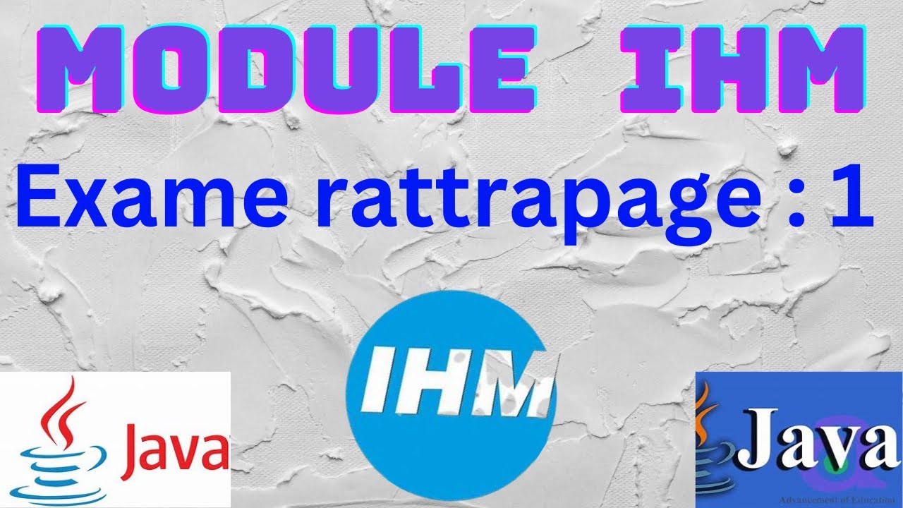 Exame Module IHM Partie 1 - YouTube