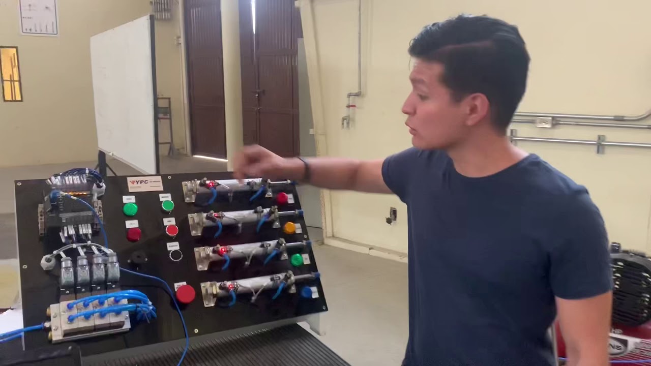 Tutorial de como programar un semáforo en plc - YouTube