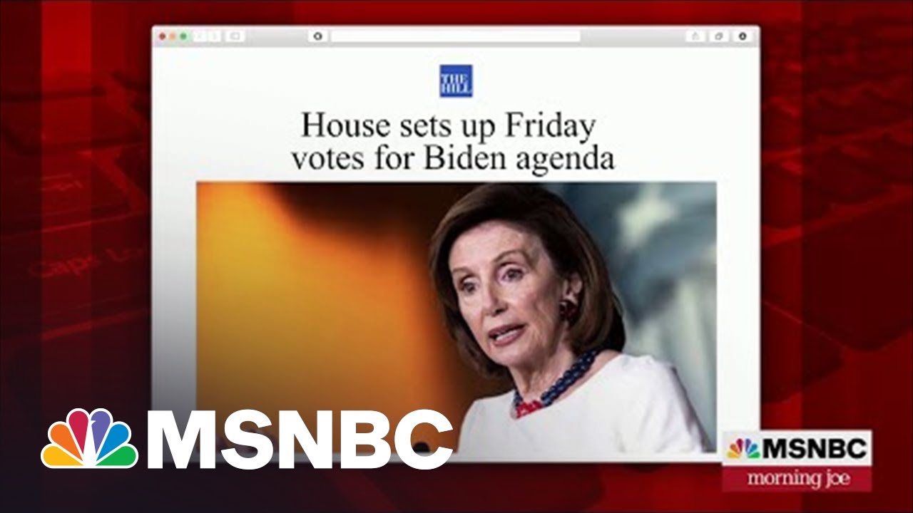 House Sets Up Vote On Spending Bill And Infrastructure - YouTube