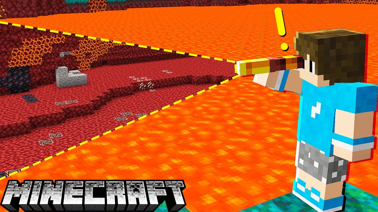 X-RAY de BAIXO da LAVA sem Mods no Minecraft 1.18! - Creative Squad II ...