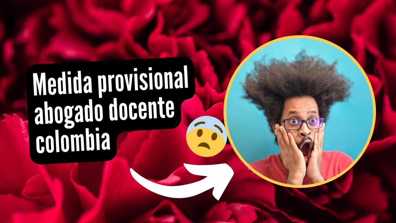 Abogados podrán ejercer docencia medida provisional colombia - YouTube