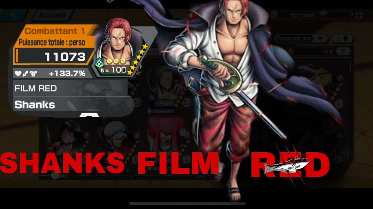 PRÉSENTATION COMPTE SHANKS ET GAMEPLAY !!!OPBR - YouTube