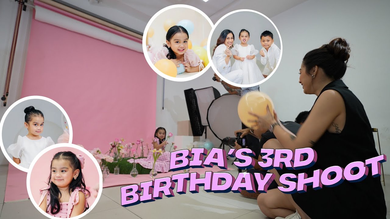 BIA 3RD BIRTHDAY SHOOT 🤍 | ZEINAB HARAKE - YouTube