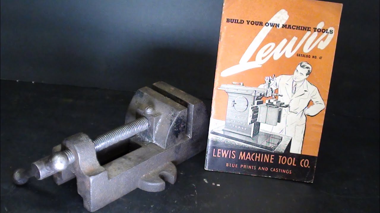 LEWIS MACHINE TOOL CASTINGS 757 shaper milling machine tubalcain - YouTube
