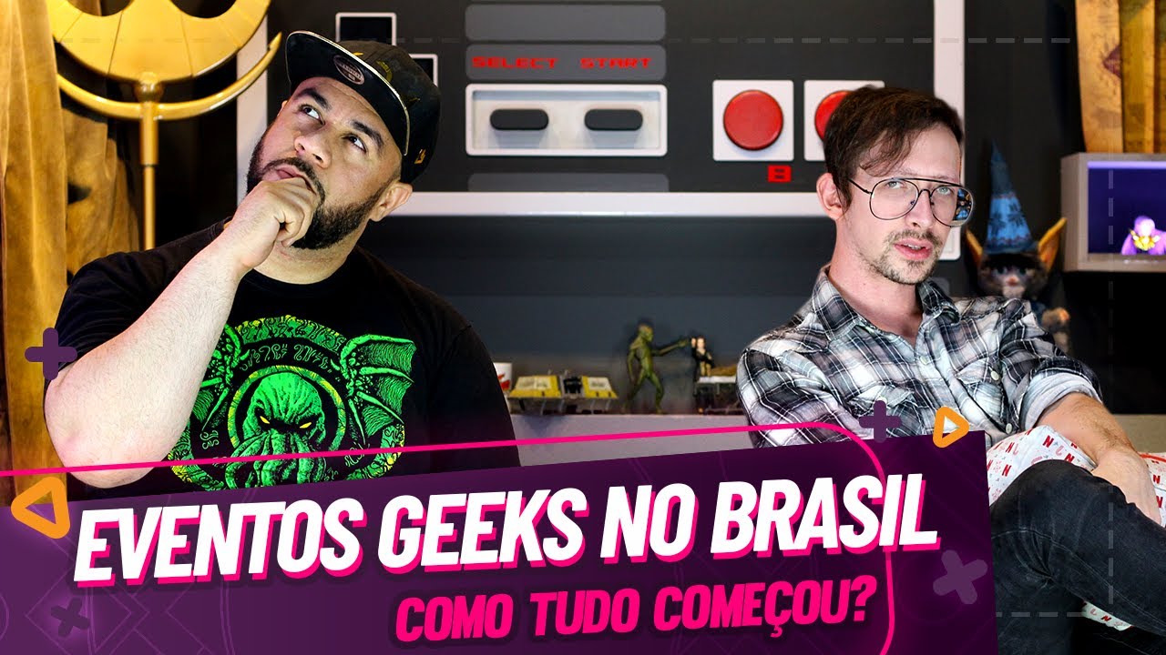 TRAJETÓRIA DOS EVENTOS GEEKS NO BRASIL - YouTube