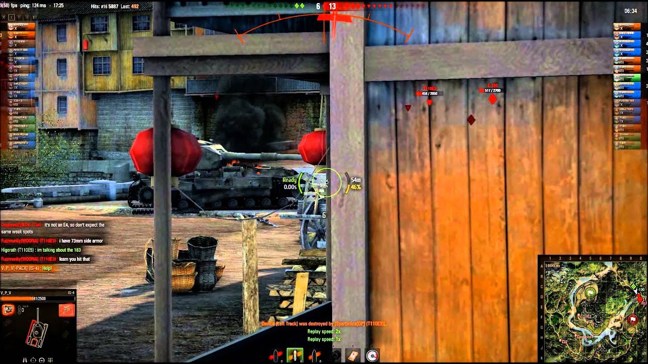 Side Scraping with IS-4 - YouTube