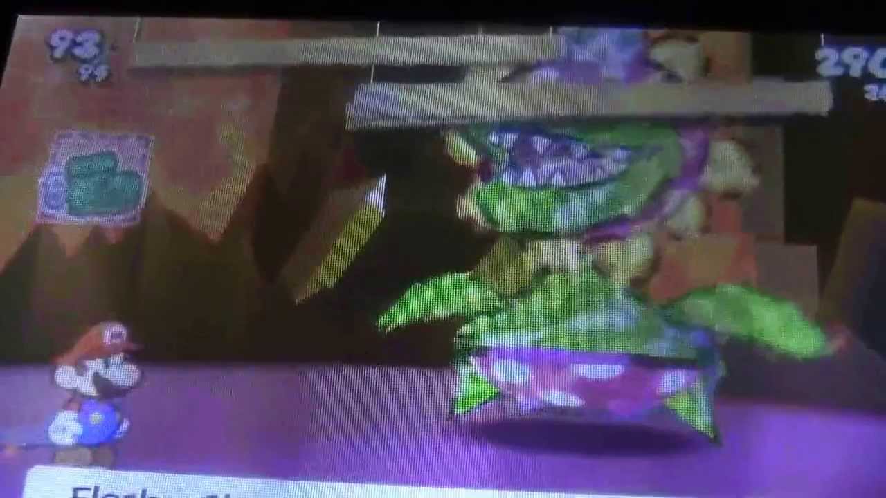 paper mario sticker star part 54 boss battle - YouTube