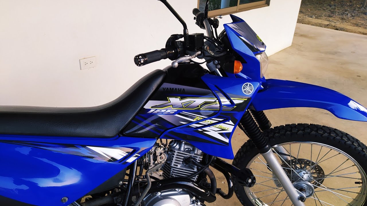 Edición Especial XTZ 125 azul 😃. No hay otra igual. - YouTube
