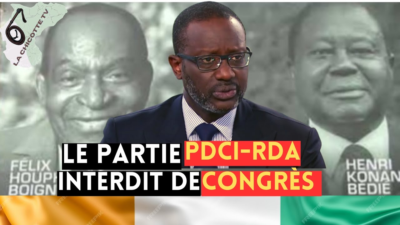 Côte d’Ivoire : le congrès du PDCI-RDA annulé par la justice - YouTube