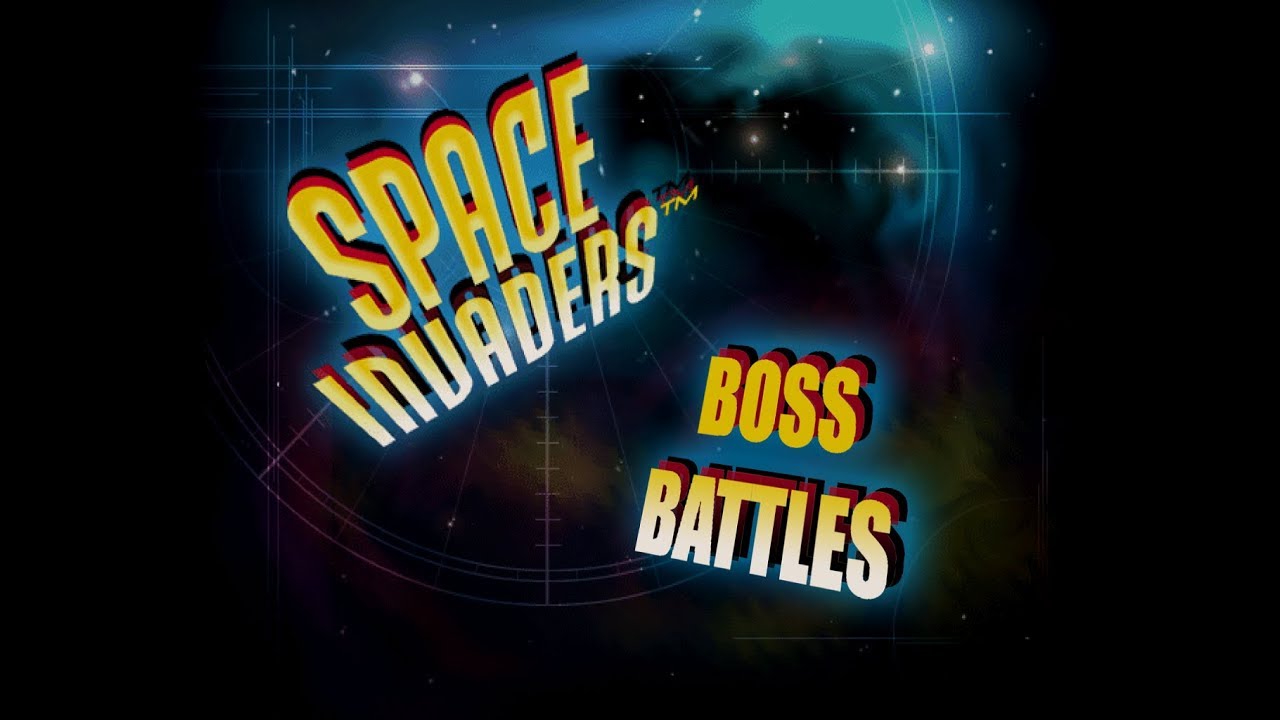 Space Invaders Boss Battles (PS1) - YouTube