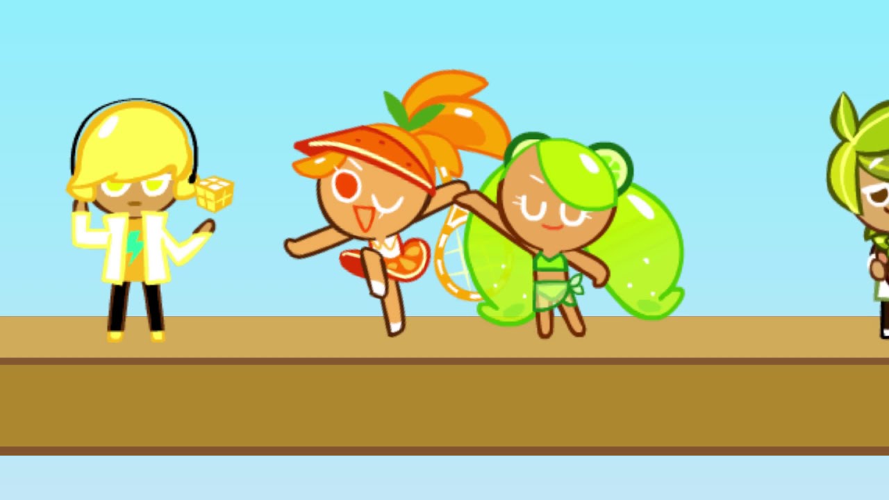 BFDI 1 balance beam contest but it's Cookie Run - YouTube