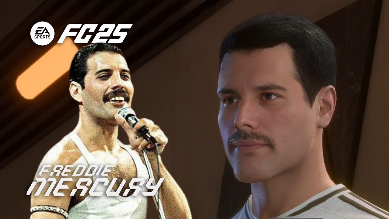 How to create FREDDIE MERCURY in EA FC25 // CRANIUM - PRO Clubs Lookalike Tutorial - YouTube