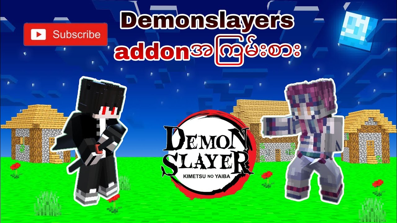 Minecraft Demonslayers addon mcpe - YouTube
