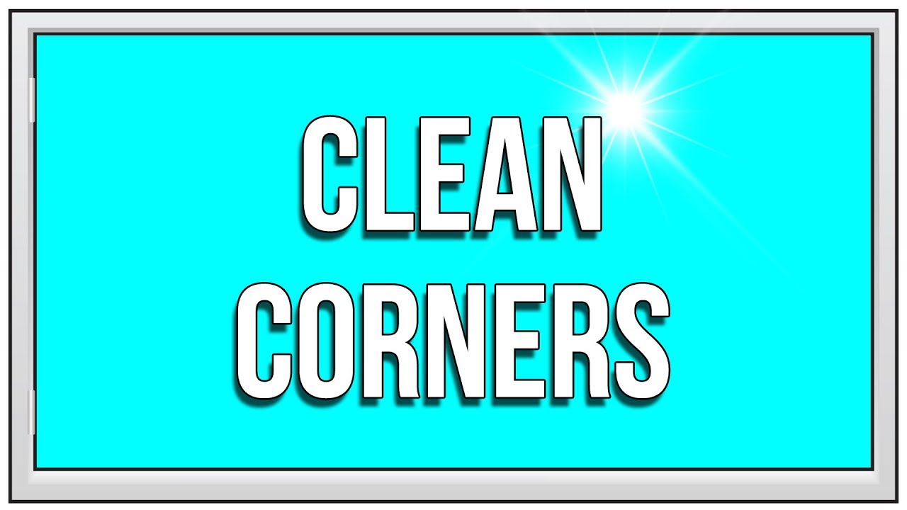 ADVANCED WINDOW CLEANING : Cleaning Corners - with CONSTRUCTOR Brush ...