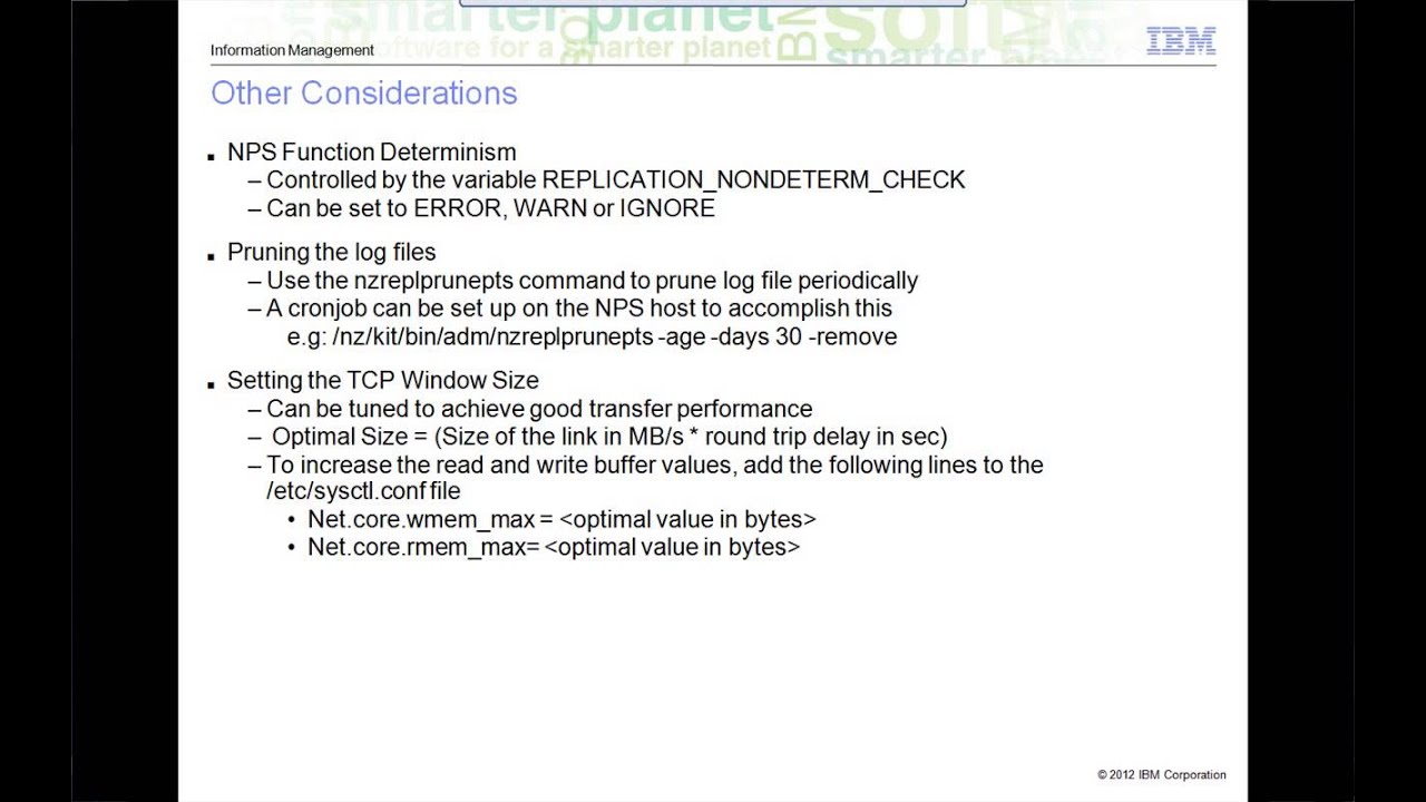 Netezza Replication Enablement2 - YouTube