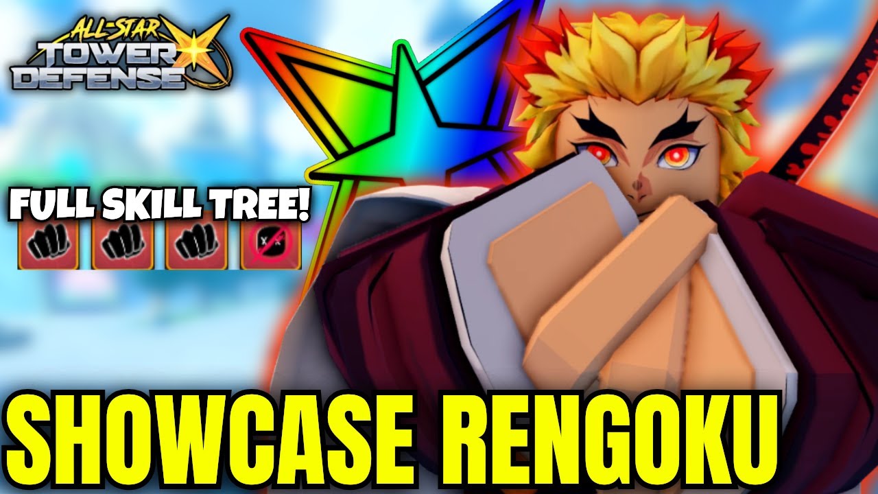 O Rengoku ALL STAR com Full Skill Tree É IMBATÍVEL! | ASTDX - YouTube