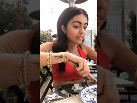 Malu trevejo live 4-10-2018