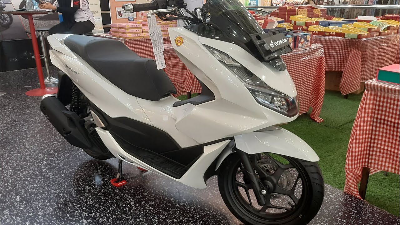 NEW HONDA PCX 160 ‼️warna WHITE - YouTube