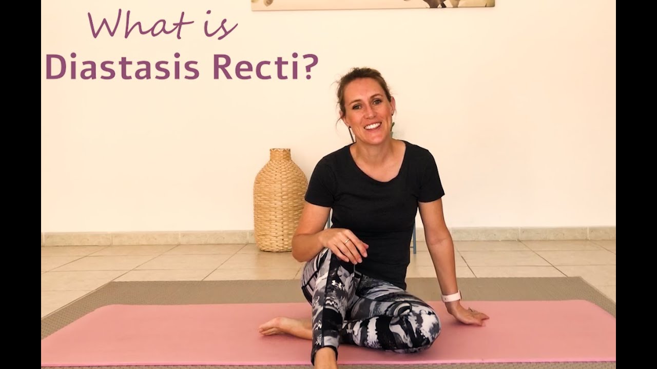 What is Diastasis Recti (Diastasis test and rehab) - YouTube