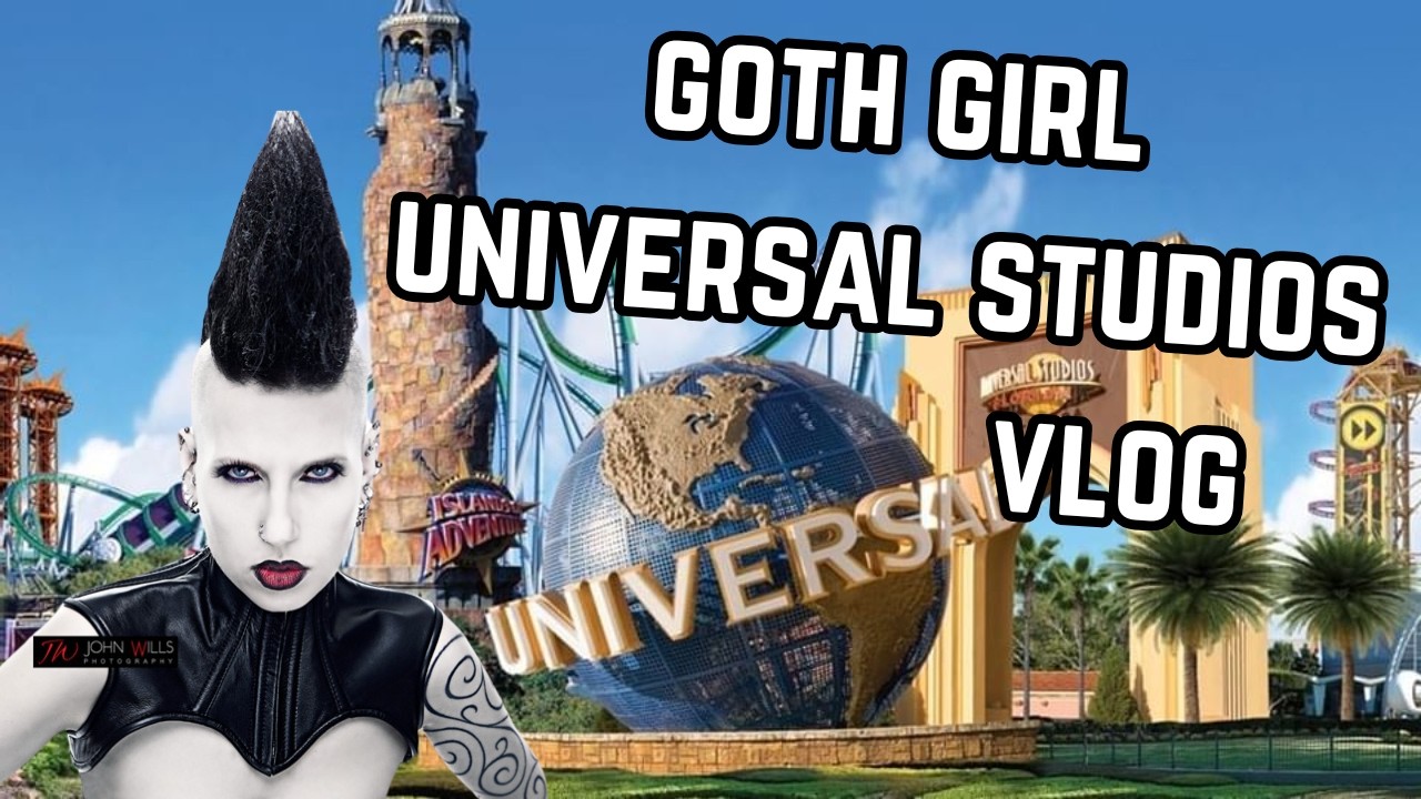 Goth Girl Universal Studios Vlog | Madame Absinthe - YouTube