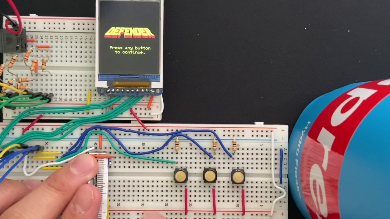 EE319K Lab 10: Defender - YouTube