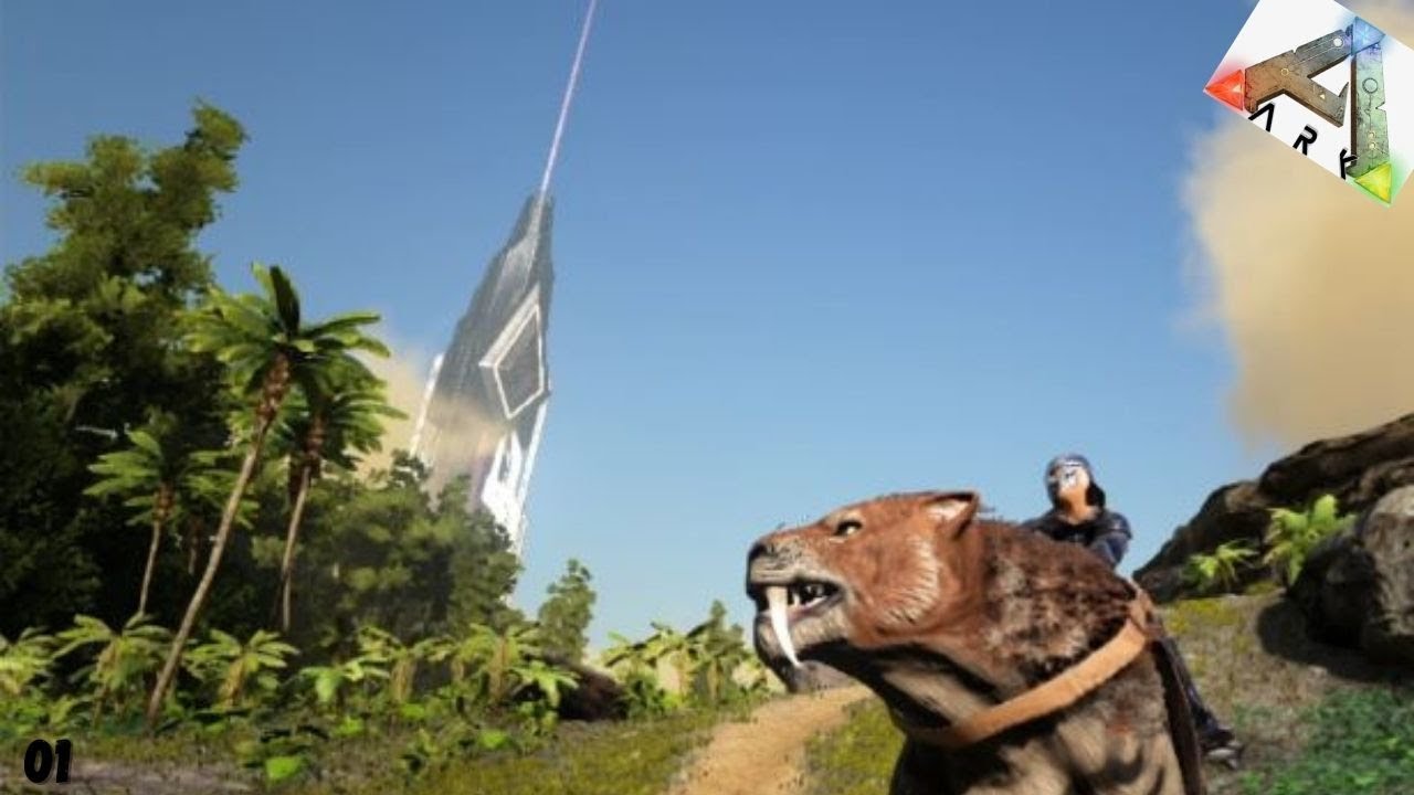Taming de Smilodon ! | Ark 1 #1 - YouTube