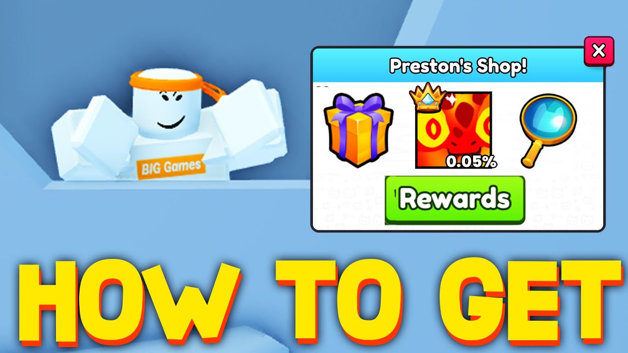  REAL HOW TO REDEEM SUPER SECRET PRESTON SHOP CODES In PET SIMULATOR
