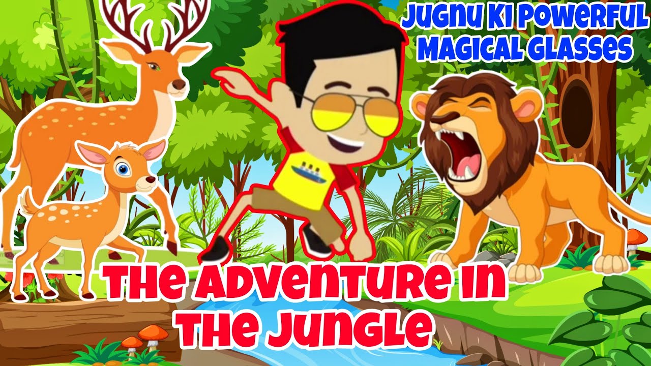 The Adventure in the Jungle| Episode 4 - Jugnu Series| kids Cartoon in ...